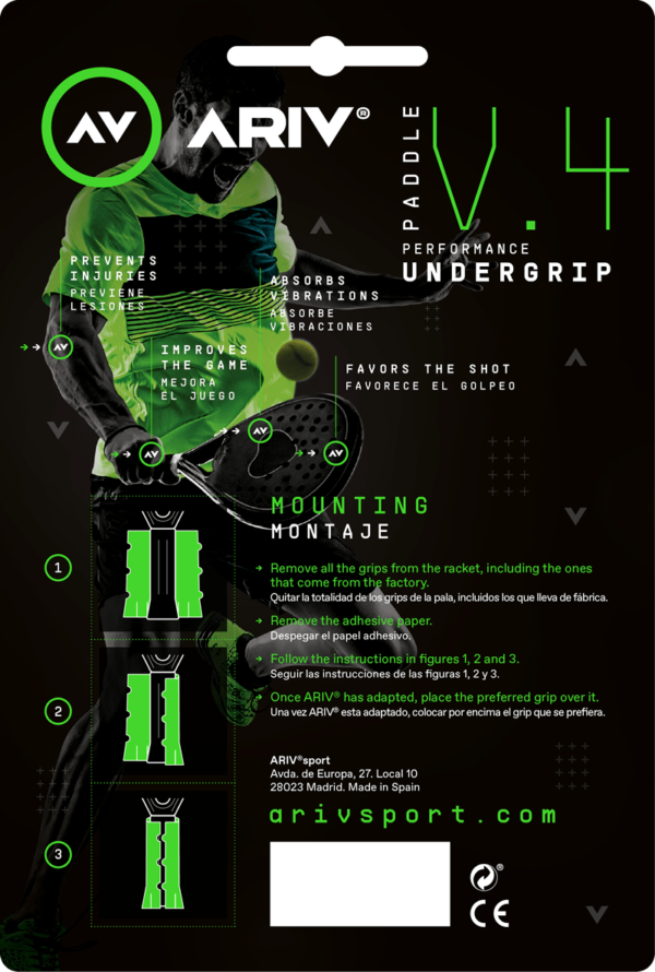Ariv V.4 Padel Undergrip | Stringers' World