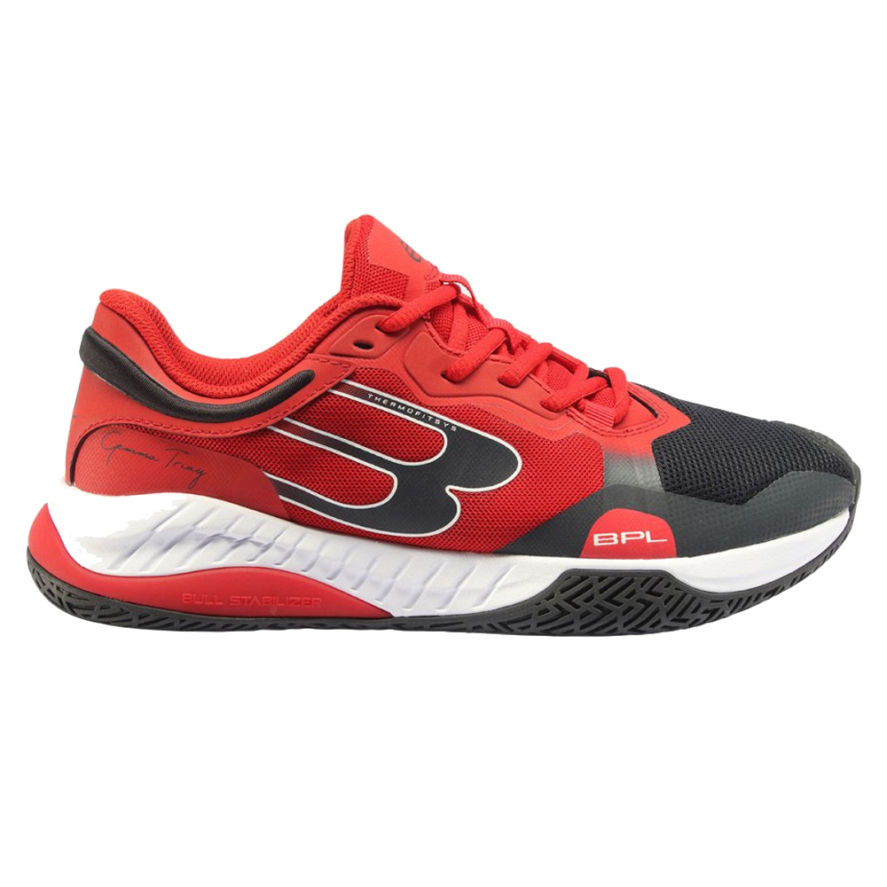 Bullpadel Mens Elite Padel Shoe (Burgundy) (2023) | Padel Shack
