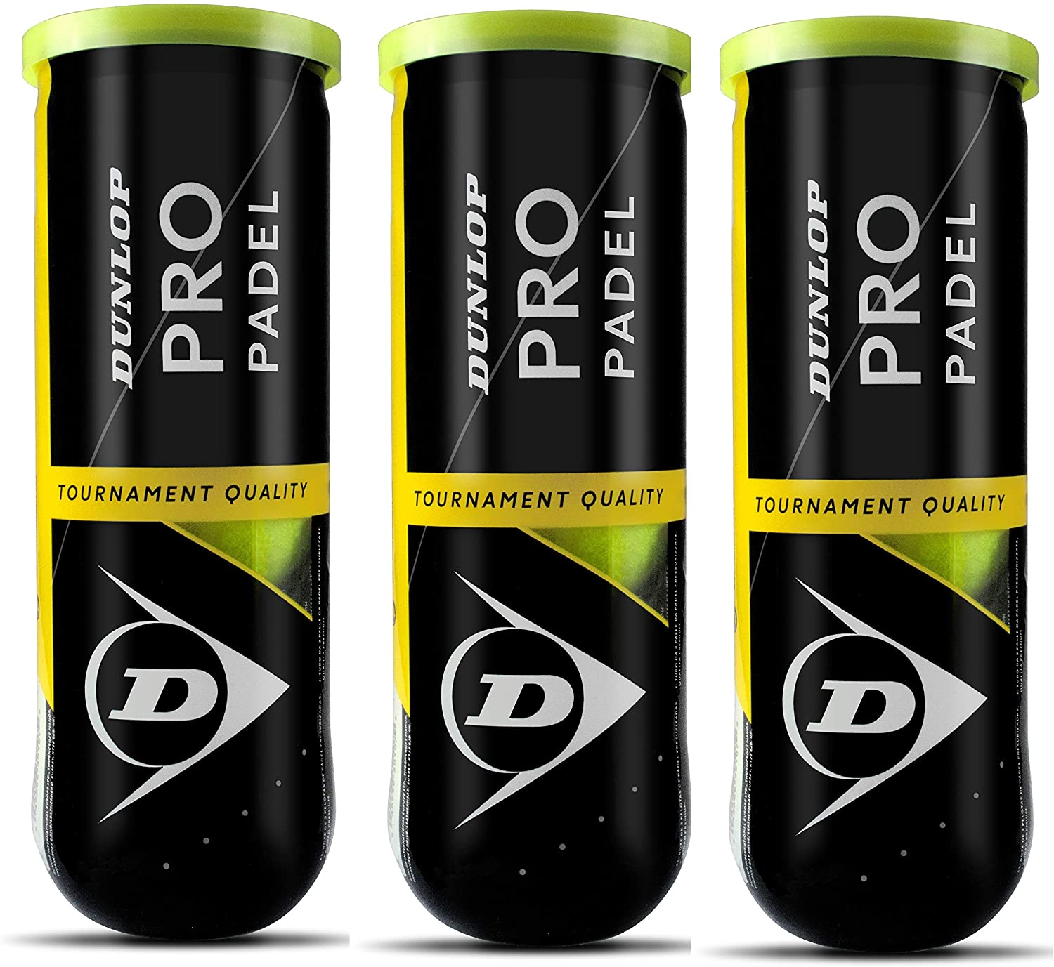Dunlop Pro Padel 3 Ball Tube (Dozen) | Padel Shack - The UK's No.1 ...