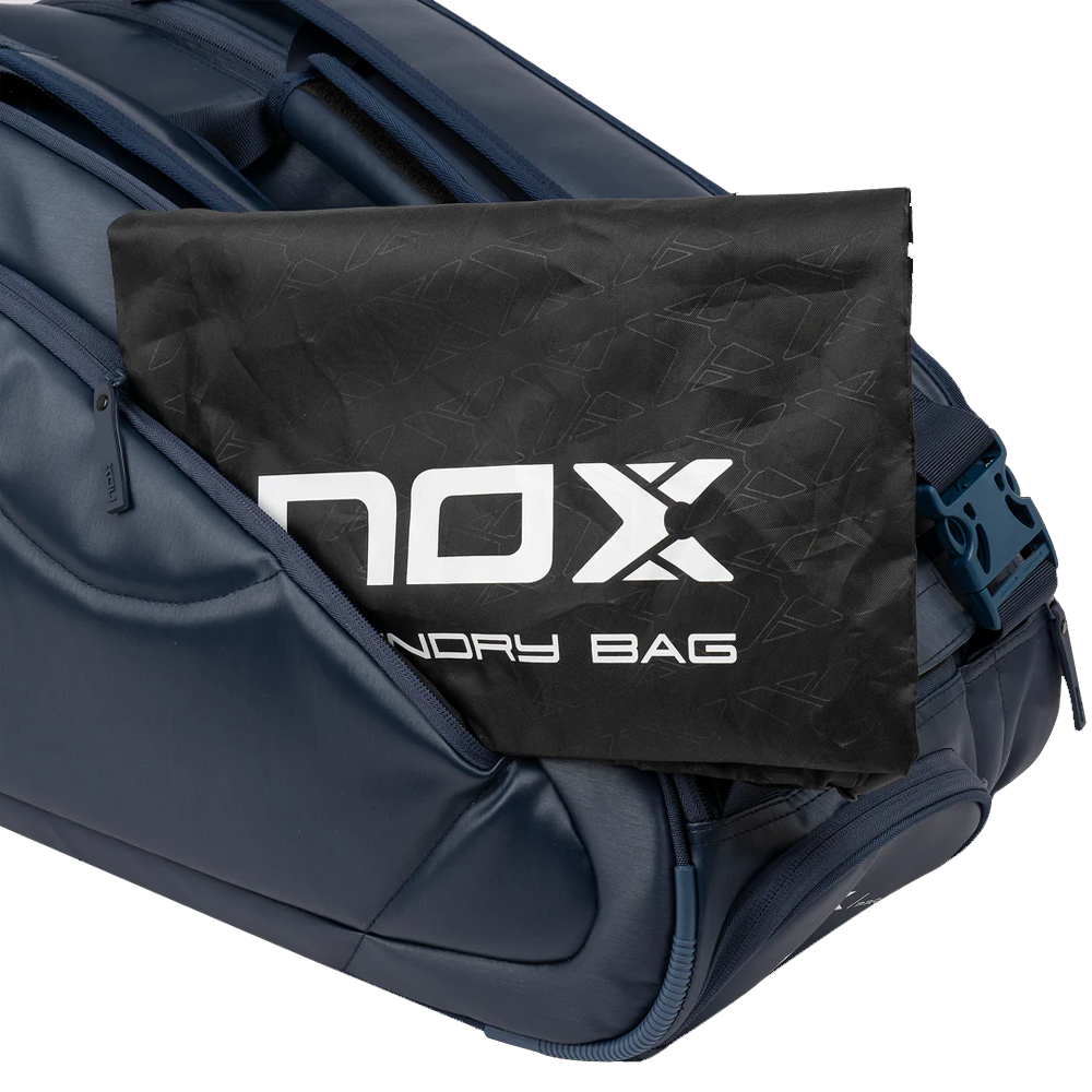 NOX Pro Series Padel Racket Bag (Blue) | Padel Shack