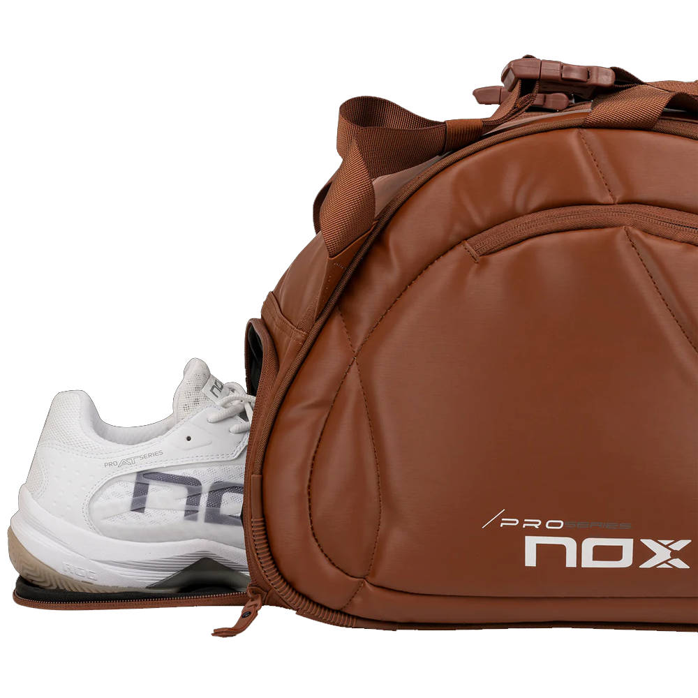 NOX Pro Series Padel Racket Bag (Camel Brown) | Padel Shack