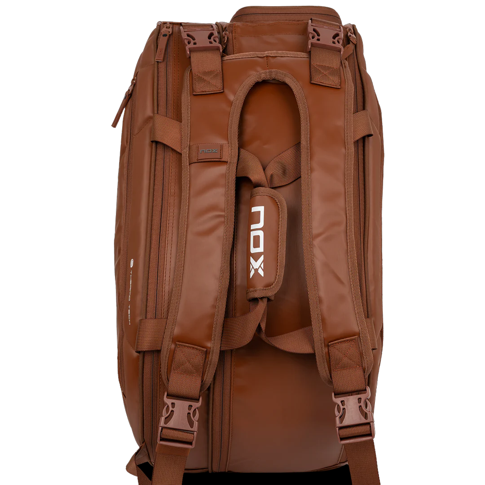 NOX Pro Series Padel Racket Bag (Camel Brown) | Padel Shack