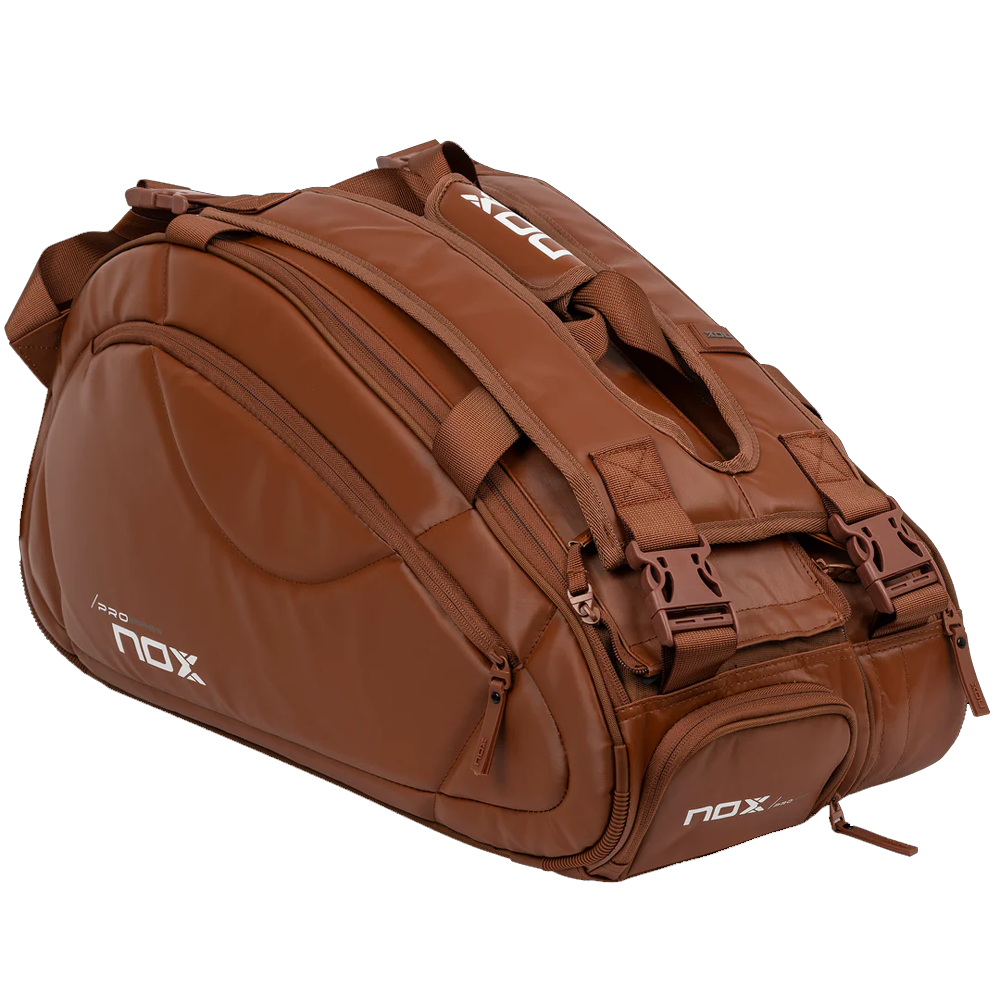 NOX Pro Series Padel Racket Bag (Camel Brown) | Stringers' World