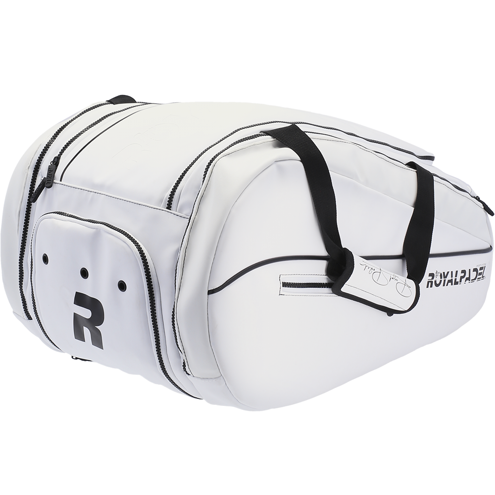 Royal Padel Signature Padel Racket Bag (2024) (White) | Padel Shack ...