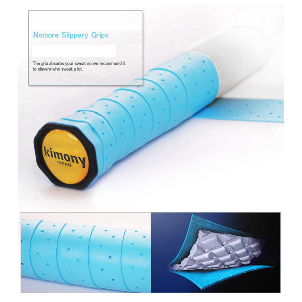 Kimony Hi-Soft Perforated Grip Tape (KGT135) 0.50mm 3 Pack | Stringers' World