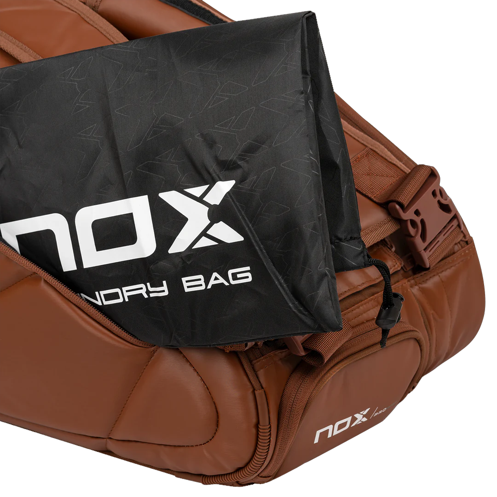 NOX Pro Series Padel Racket Bag (Camel Brown) | Stringers' World