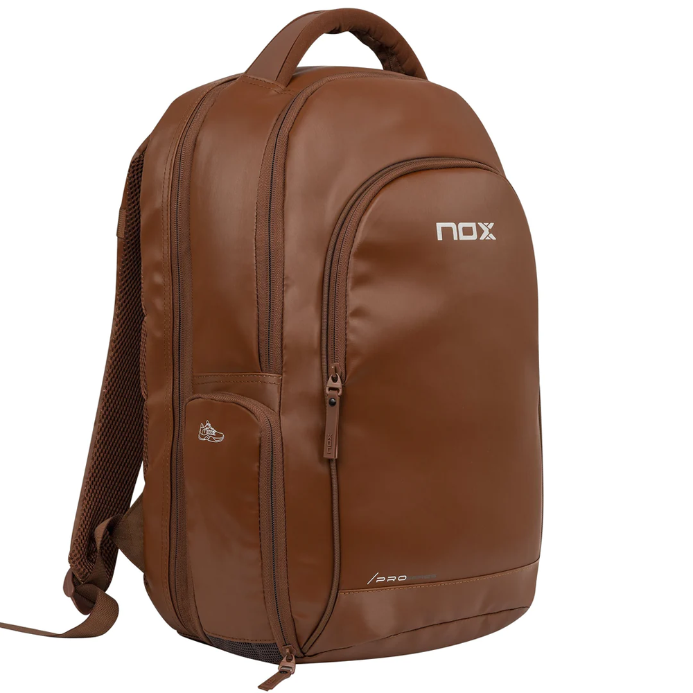 NOX Pro Series Padel Backpack (Camel Brown) | Stringers' World