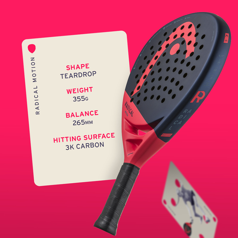 Head Radical Motion Padel Racket | PadelShack