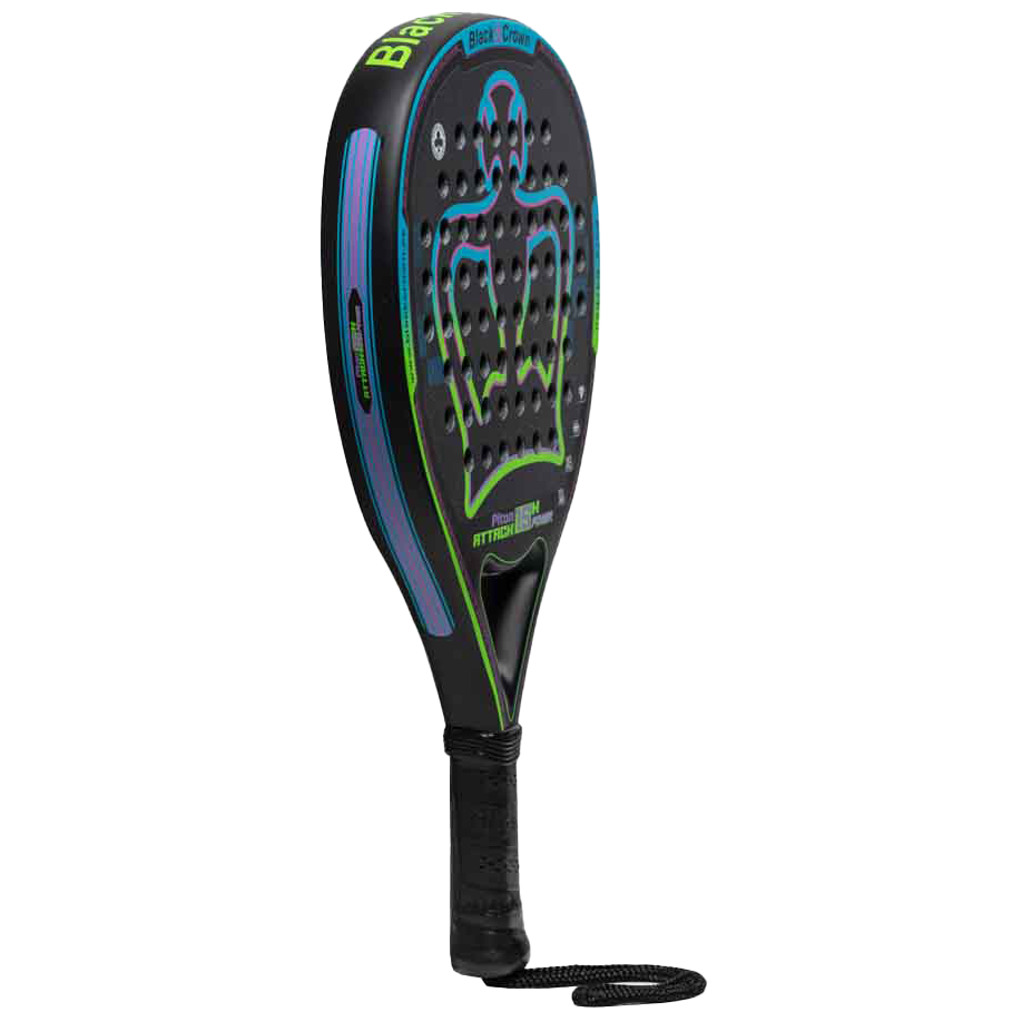 Black Crown Piton Attack 15K Power Padel Racket (2024) | PadelShack