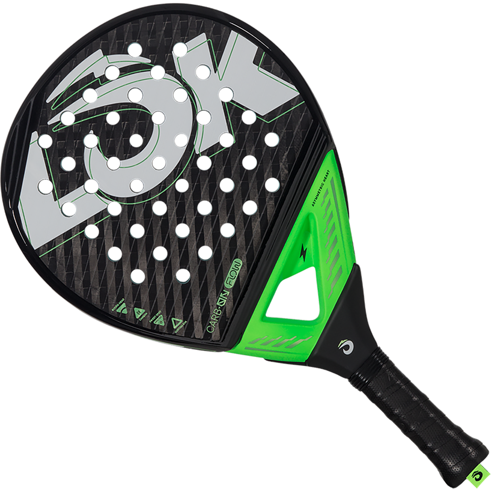 Lok Carb-On Flow Padel Racket (2024) | PadelShack
