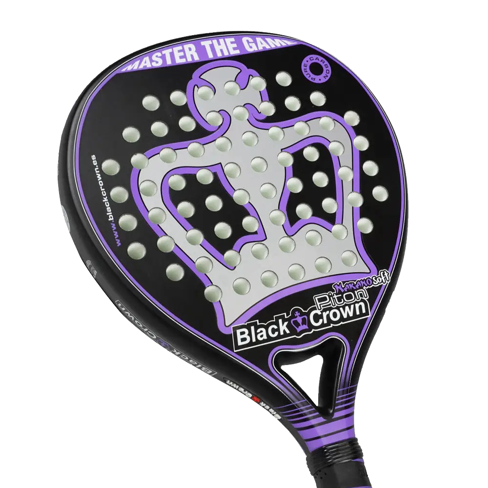 Black Crown Piton Nakano Soft Padel Racket | PadelShack