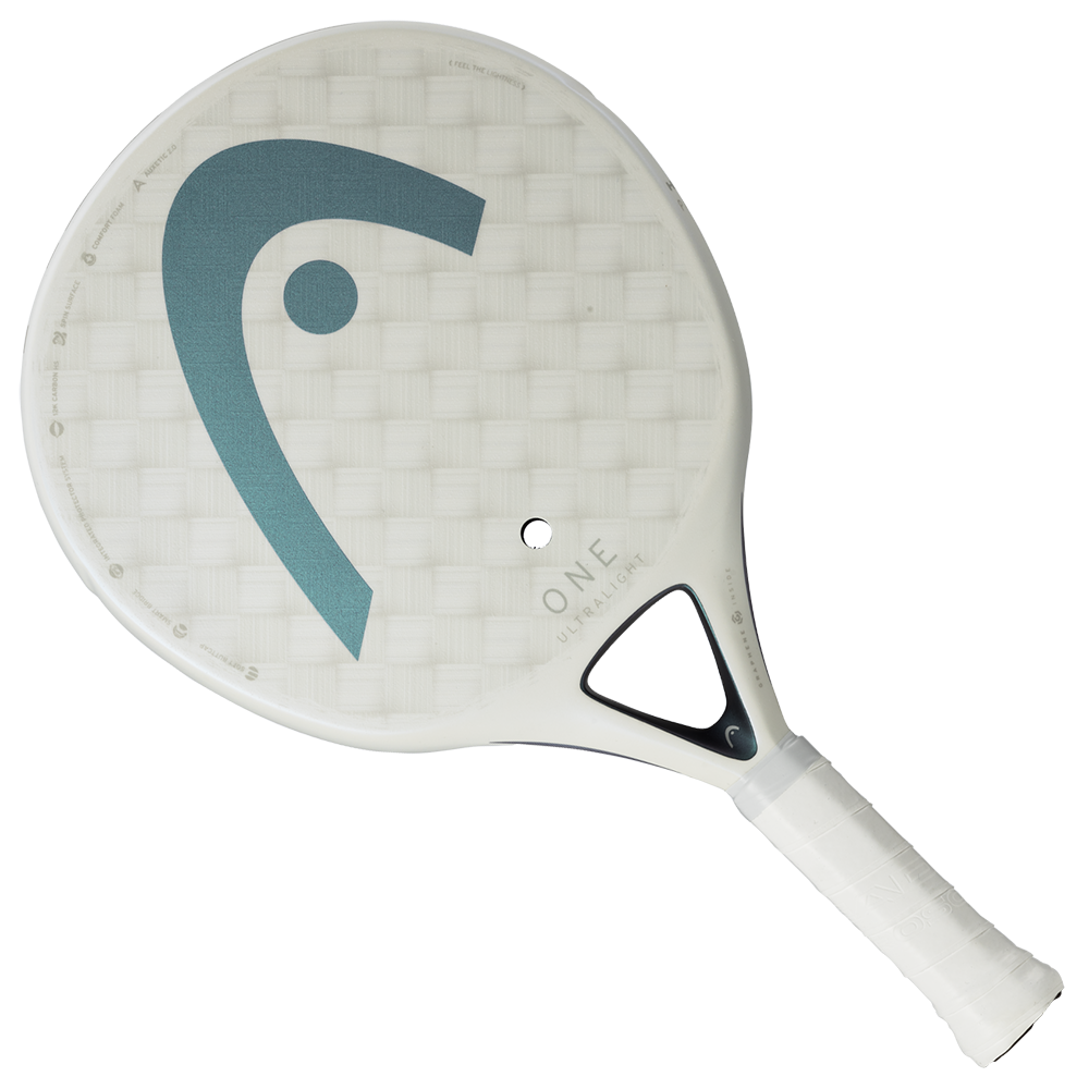 Head One Ultralight White Padel Racket (2024) | PadelShack