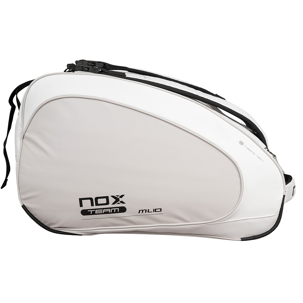 NOX ML10 Team Padel Racket Bag (White/Grey) | PadelShack
