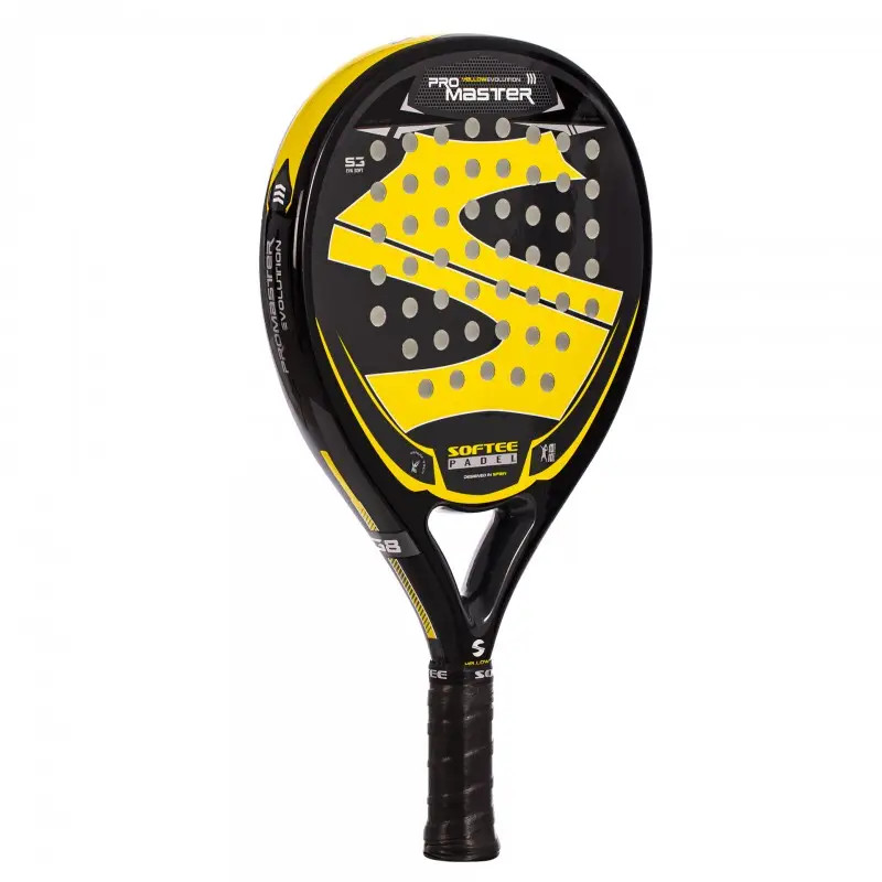 Softee Pro Master Evolution Padel Racket (Yellow) | PadelShack