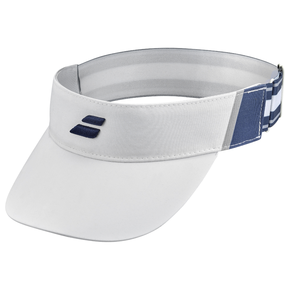 Babolat Elastic Visor (White/Estate Blue) | PadelShack