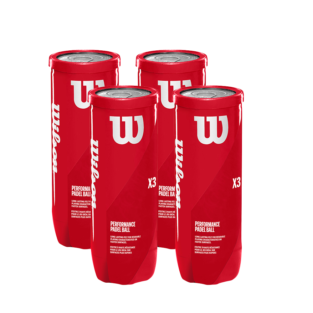 Wilson X3 Padel Ball (3 Ball) Dozen | PadelShack