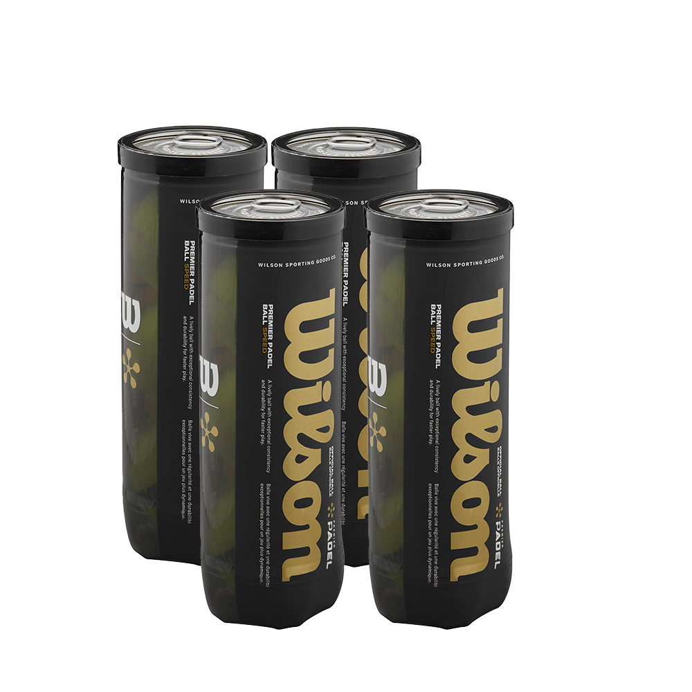 Wilson Premier Speed Padel Ball (3 Ball) Dozen | PadelShack