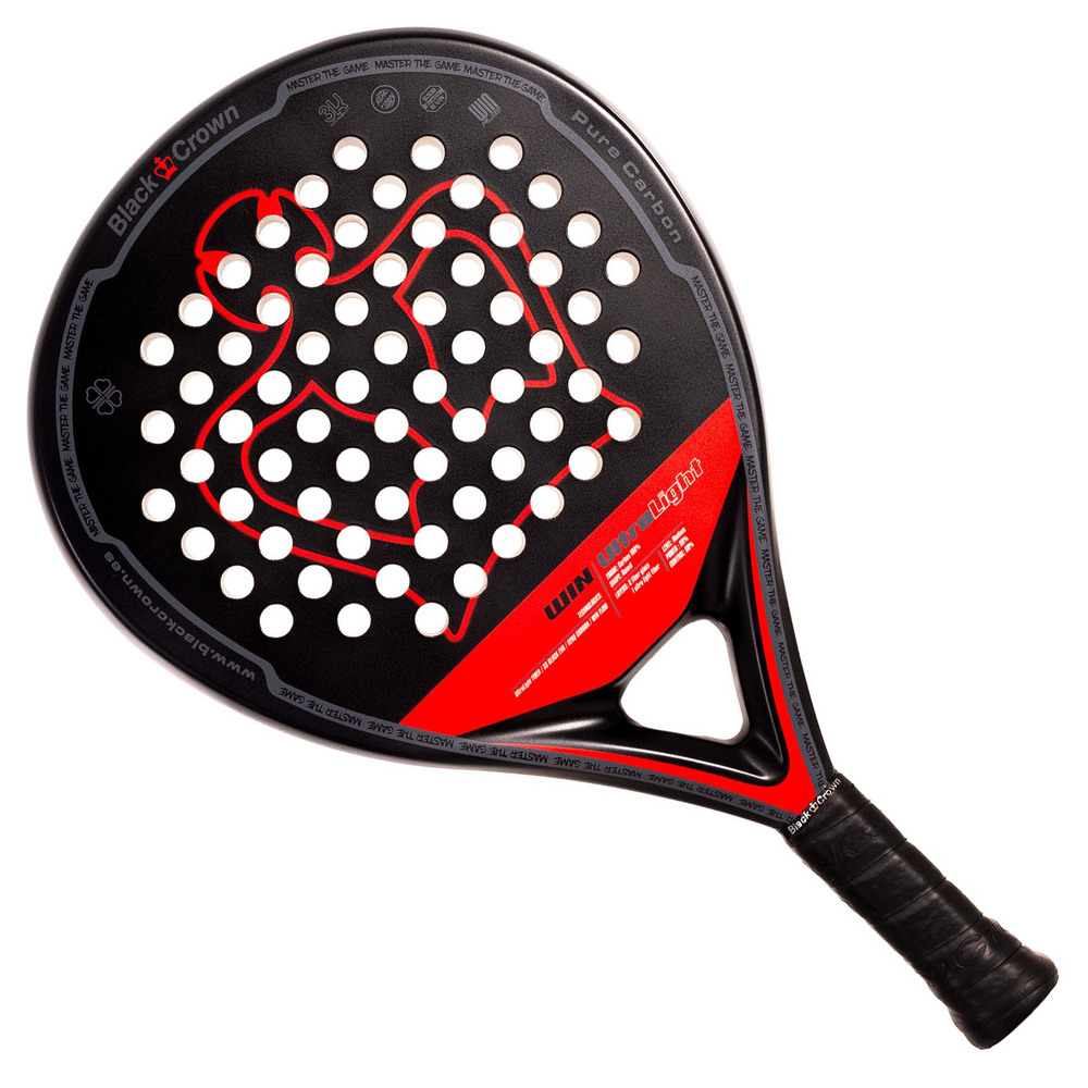 Black Crown Win Ultralight Padel Racket (2025) | PadelShack