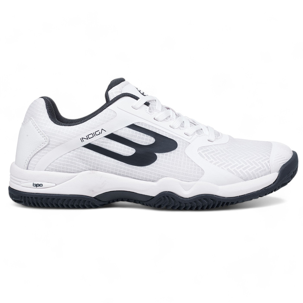Bullpadel Mens Indiga 25V Padel Shoes (White) 2025 | PadelShack