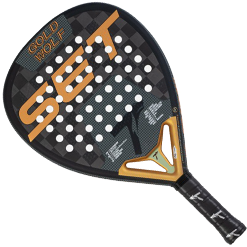 SET Gold Wolf Padel Racket (2025) | Padelshack